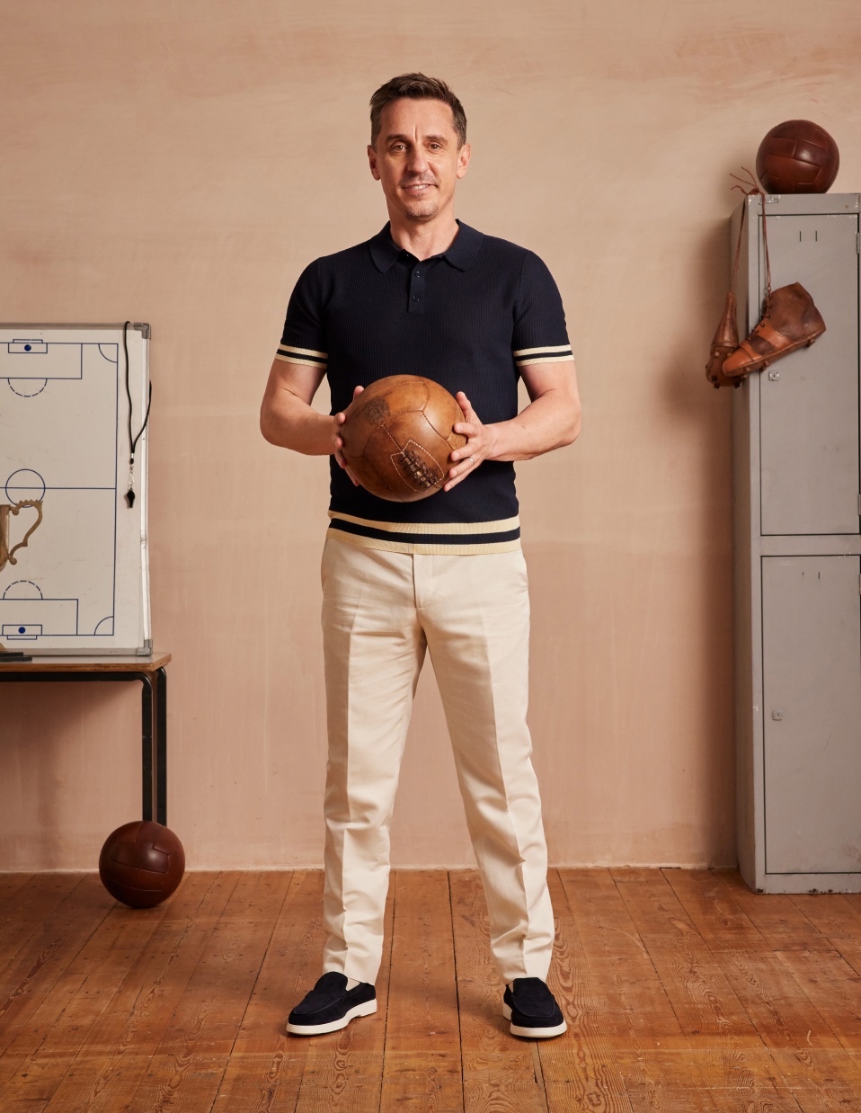 Garry Neville - Beige Cotton Linen Blazer