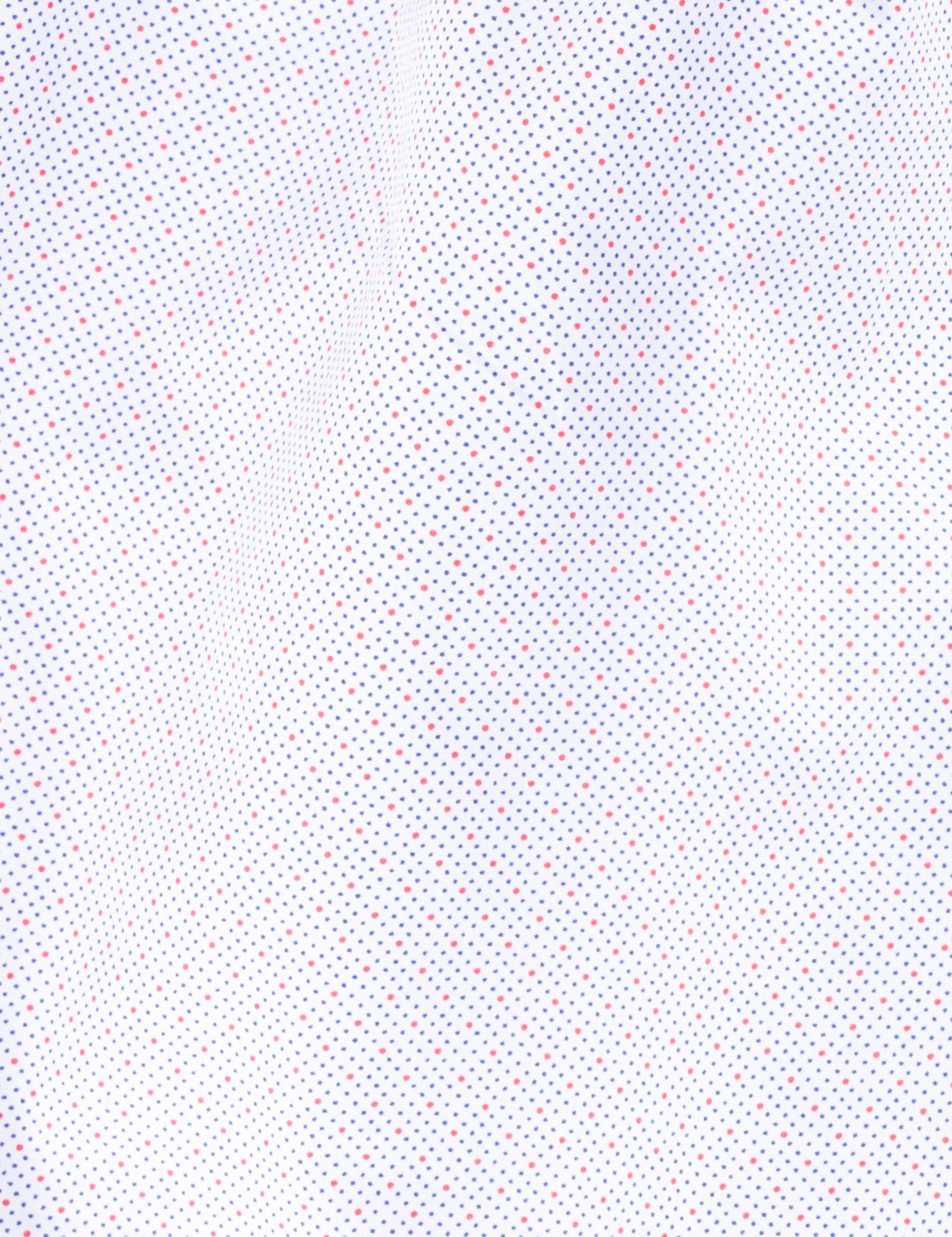 Blue & White Triangle Spots Cotton Boxer Shorts | Hawes & Curtis