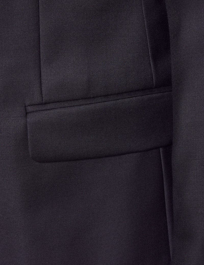 Men's Black Classic Fit Dinner Suit | Hawes & Curtis