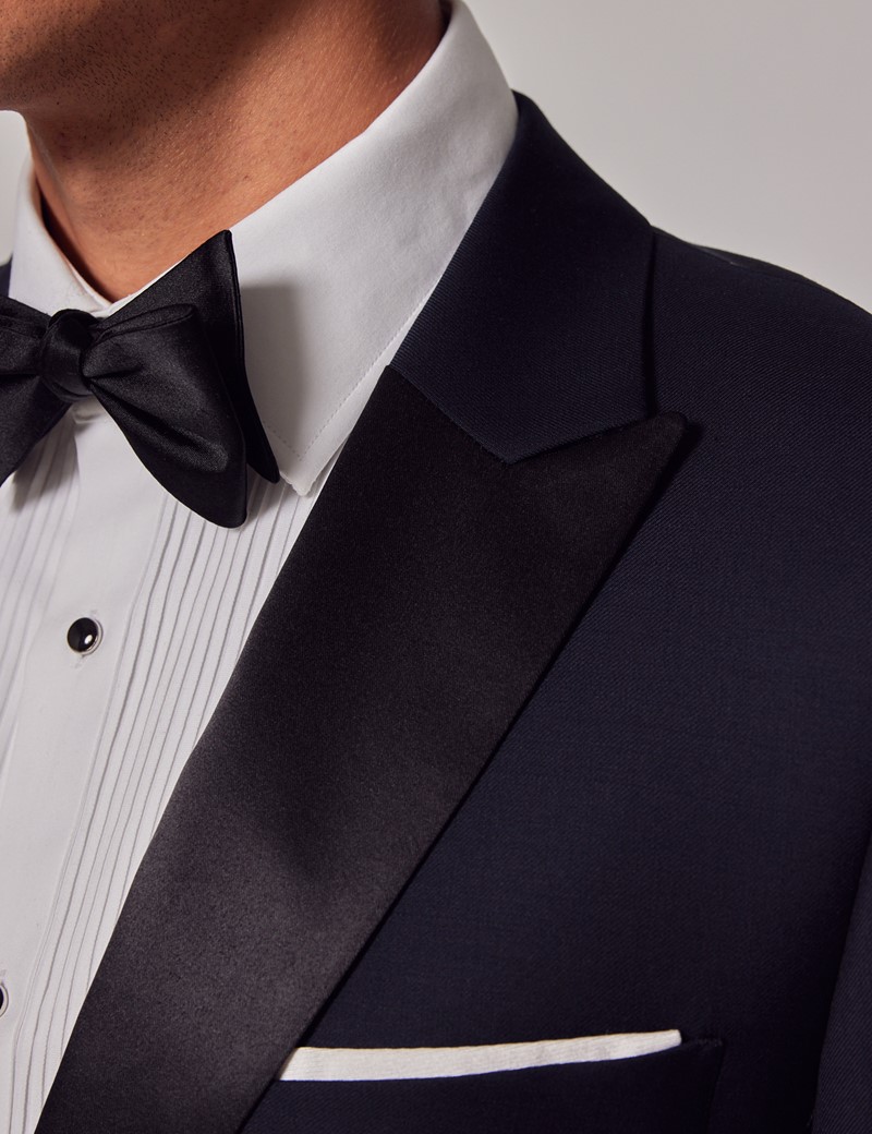 Men's Navy Slim Fit Tuxedo | Hawes & Curtis