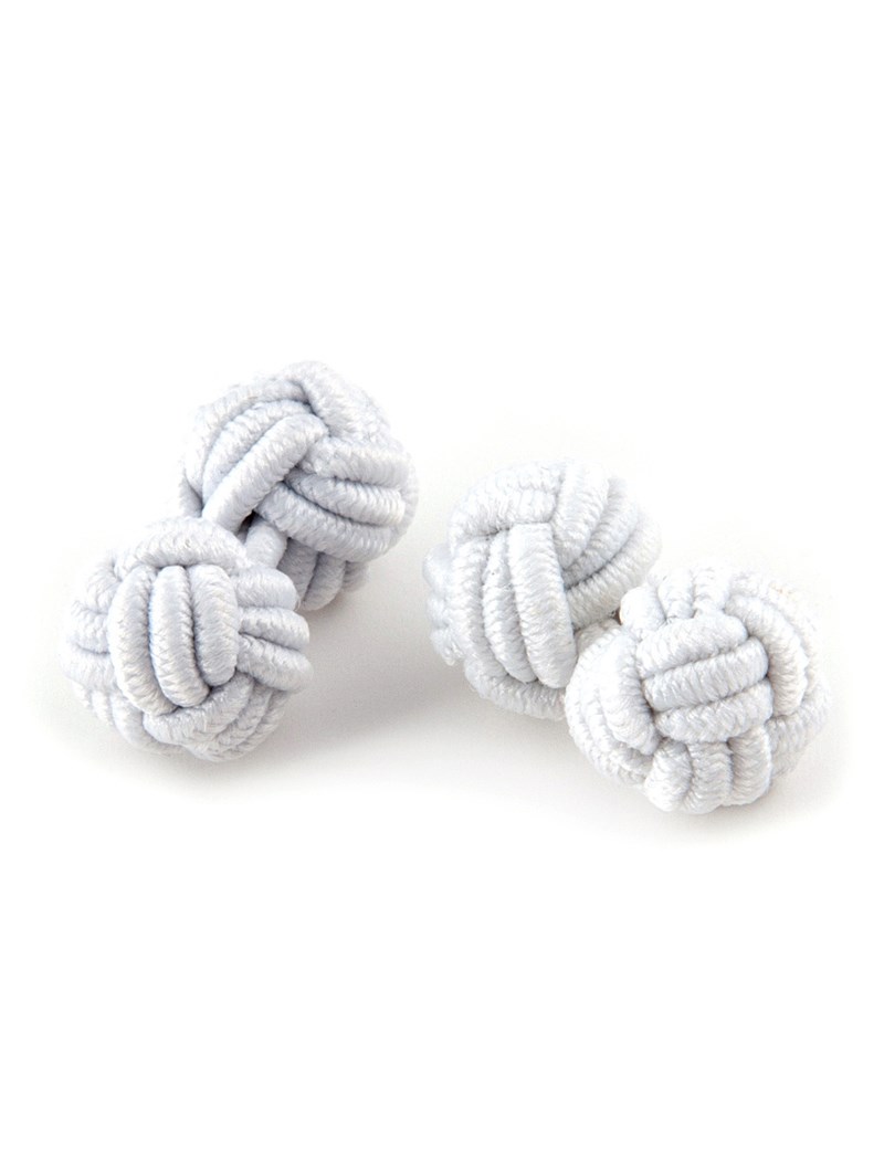 Men's White Silk Knot | Hawes & Curtis